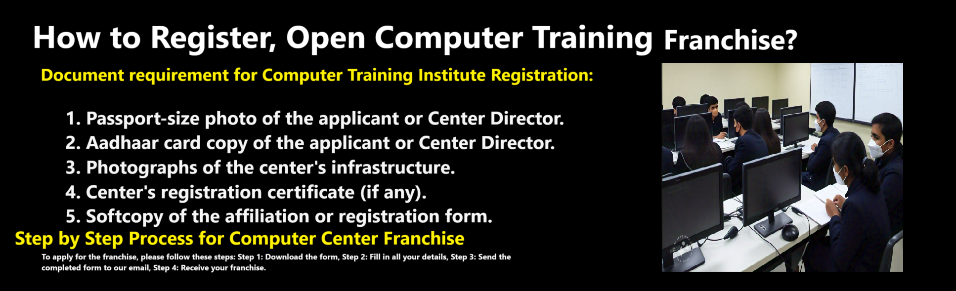 Computer institute Franchise in kotputli